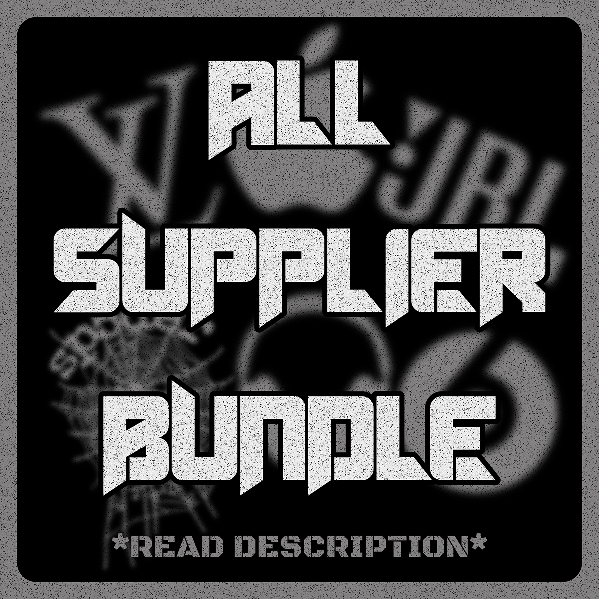 ALL SUPPLIER BUNDLE + VIDEO GUIDES – Tool Shop